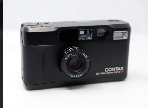 Contax T2 Black Limited Point and Shoot, Photography, Cameras on Carousell