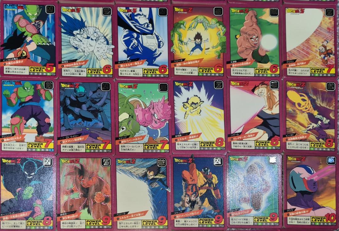 Dragon Ball Power Level cards, Toys & Games, Board Games & Cards on ...