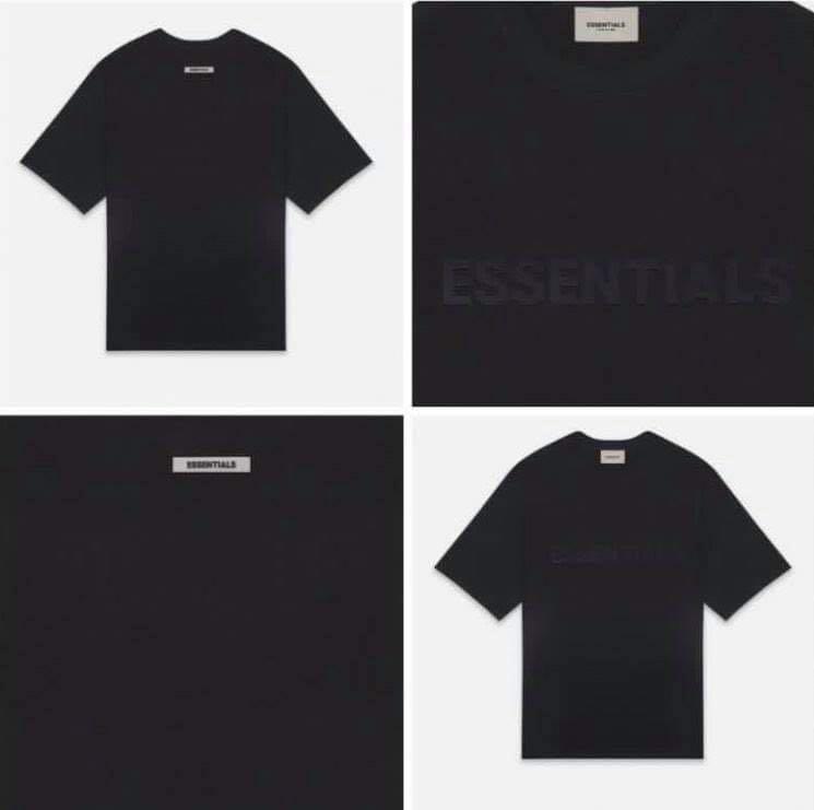 Essential 20ss Tee “Black”, Men's Fashion, Tops & Sets, Tshirts & Polo ...