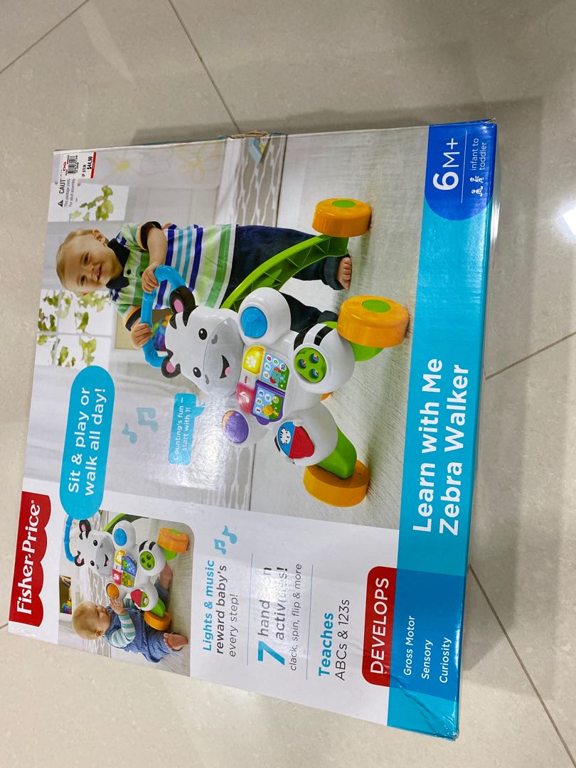Fisher Price Zebra Walker, Babies & Kids, Infant Playtime on Carousell