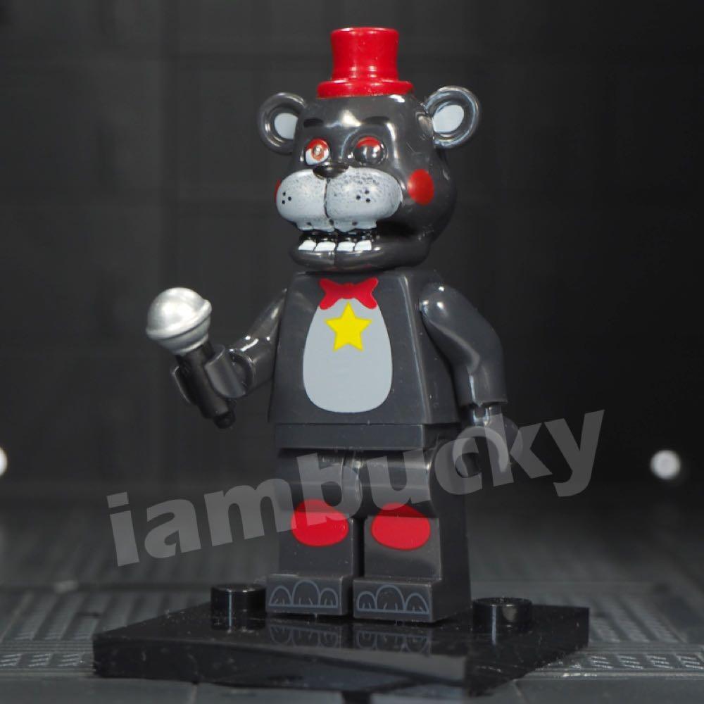Five Nights at Freddy’s Lefty minifigure, 興趣及遊戲, 玩具 & 遊戲類 - Carousell