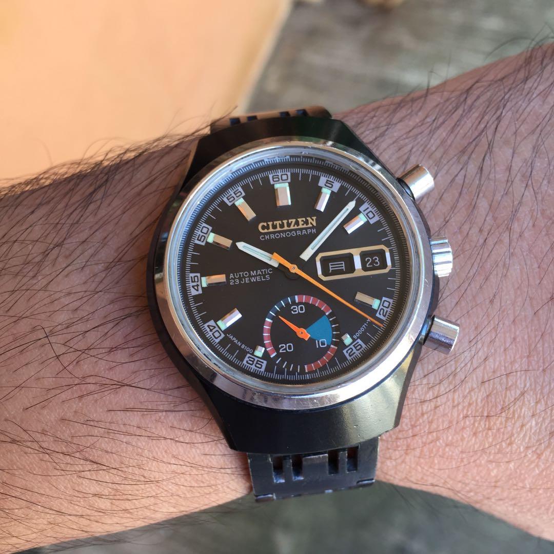 For Sale! RARE JDM 1972 Citizen Single Chronograph Automatic 4-900031 ...