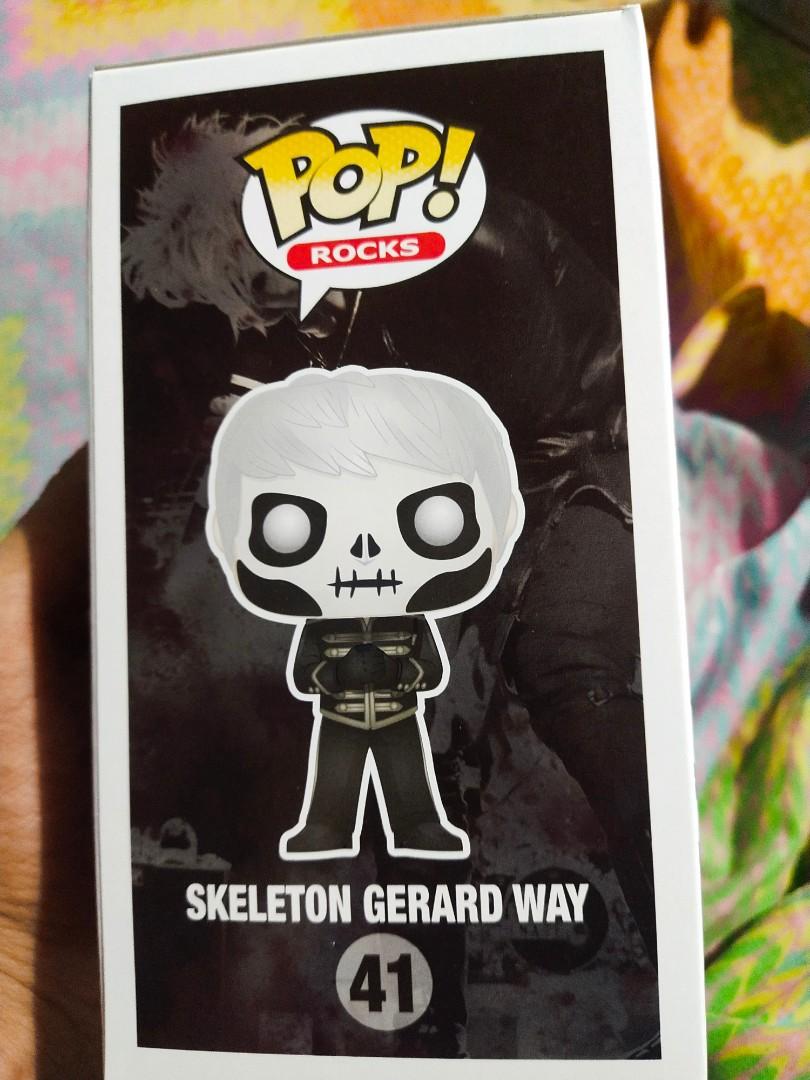 Funko Pop MCR My Chemical Romance Skeleton Gerald Way, Hobbies & Toys ...