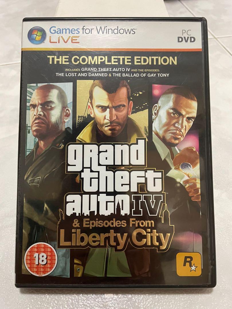 Grand Theft Auto IV The Complete Edition For PC, Video Gaming, Video ...