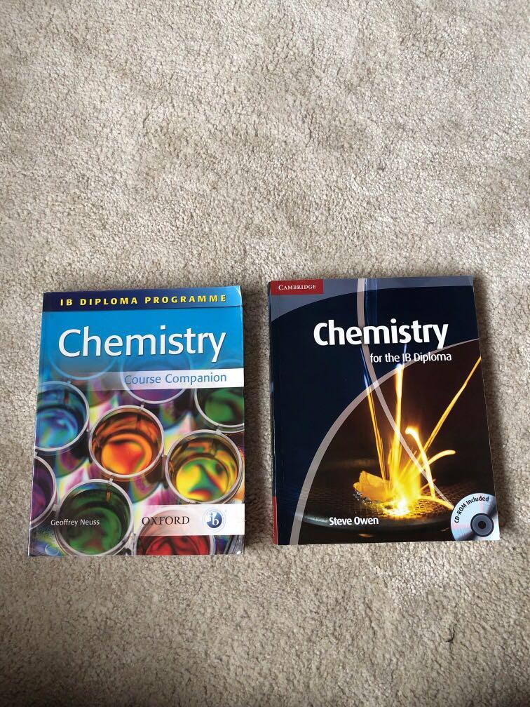 IB Chemistry textbooks, Hobbies & Toys, Books & Magazines, Textbooks on ...