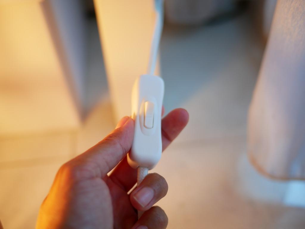 IKEA GOTTORP Table or floor lamp, bamboo and warm light, Furniture ...