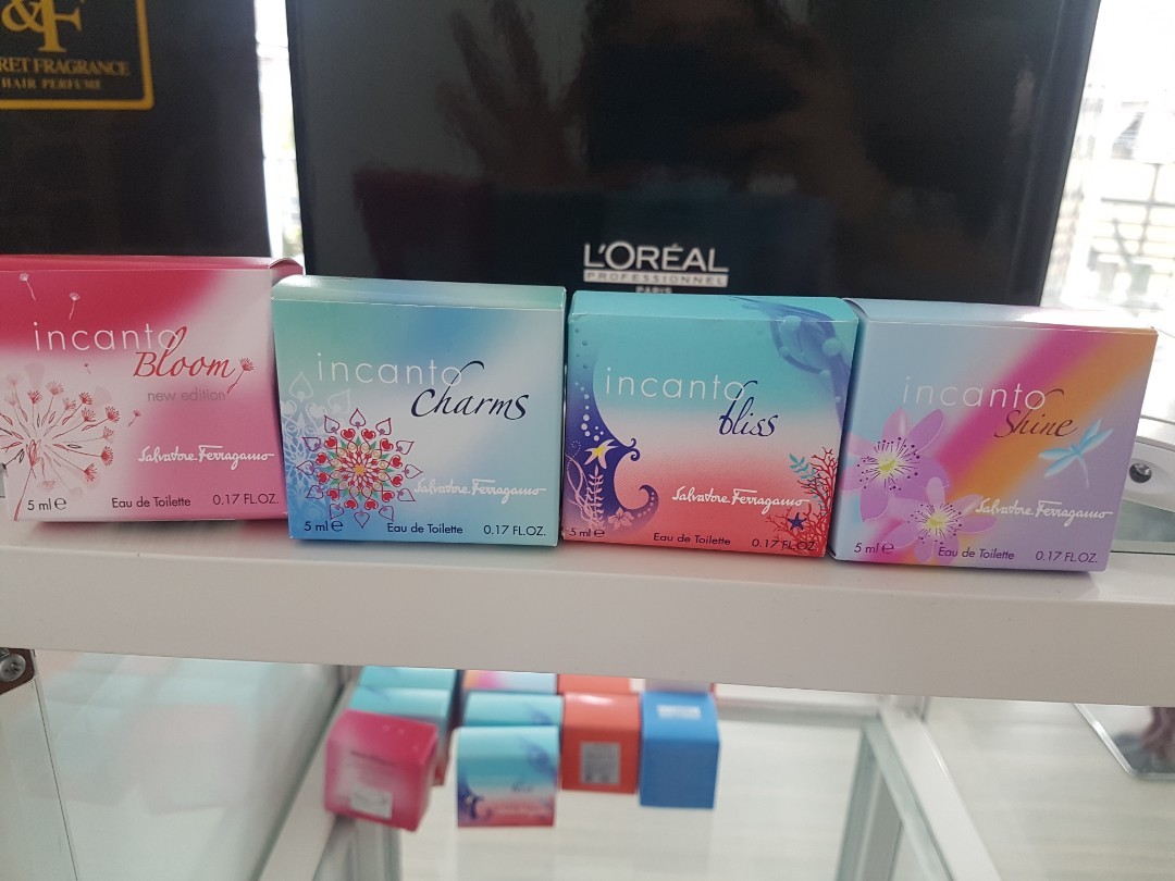 Incanto original miniatures perfume 5ml, Beauty & Personal Care ...
