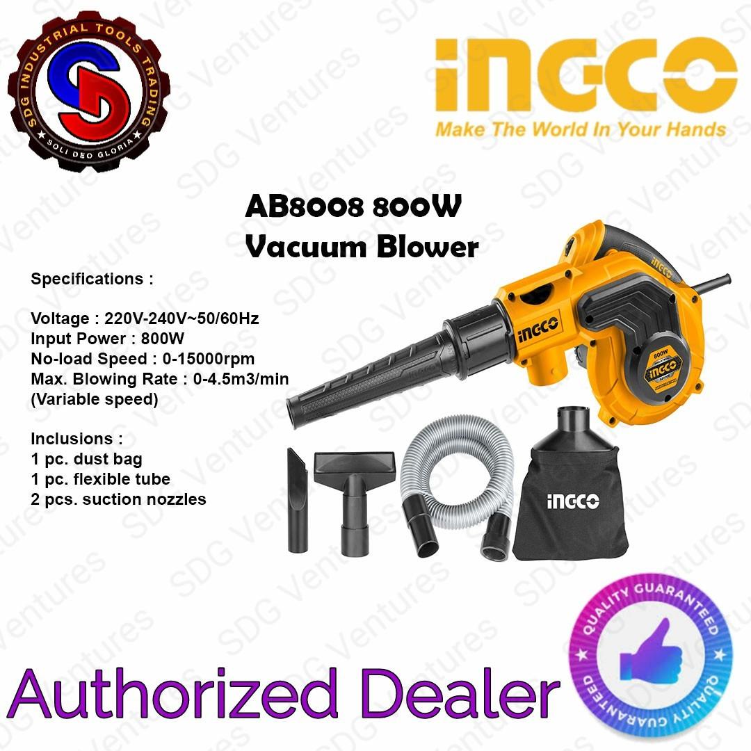 INGCO 800W Aspirator Blower, Commercial & Industrial, Construction ...