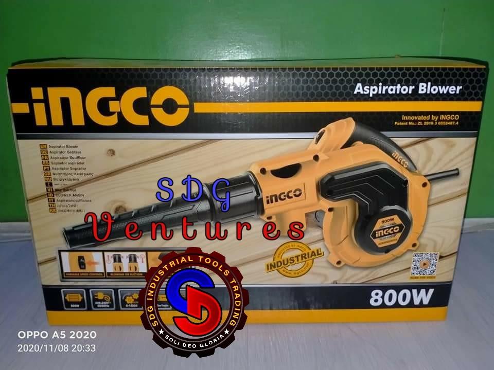 INGCO 800W Aspirator Blower, Commercial & Industrial, Construction ...