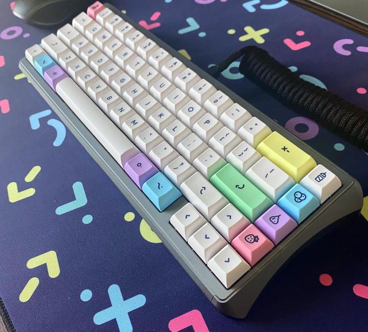KAT milkshake (base + mod + fruits) keycaps; not GMK, Computers & Tech ...