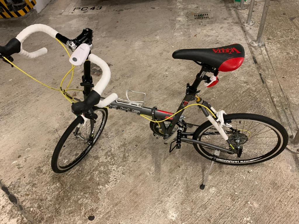[台灣製]KHS F20 R451 20吋彎把競速摺車, 運動產品, 單車及配件, 單車 - Carousell