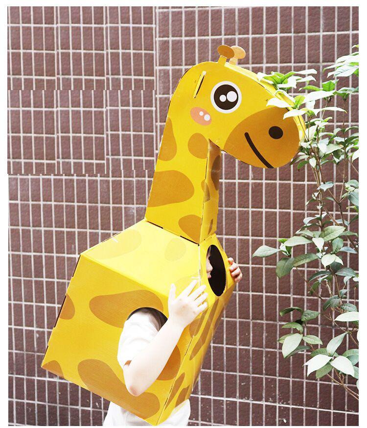 kids paper carton box diy paper toy game, Hobbies & Toys, Toys & Games ...