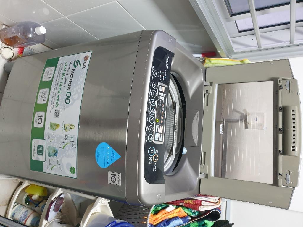 LG Direct Drive 11kg top load washer, TV & Home Appliances, Washing ...