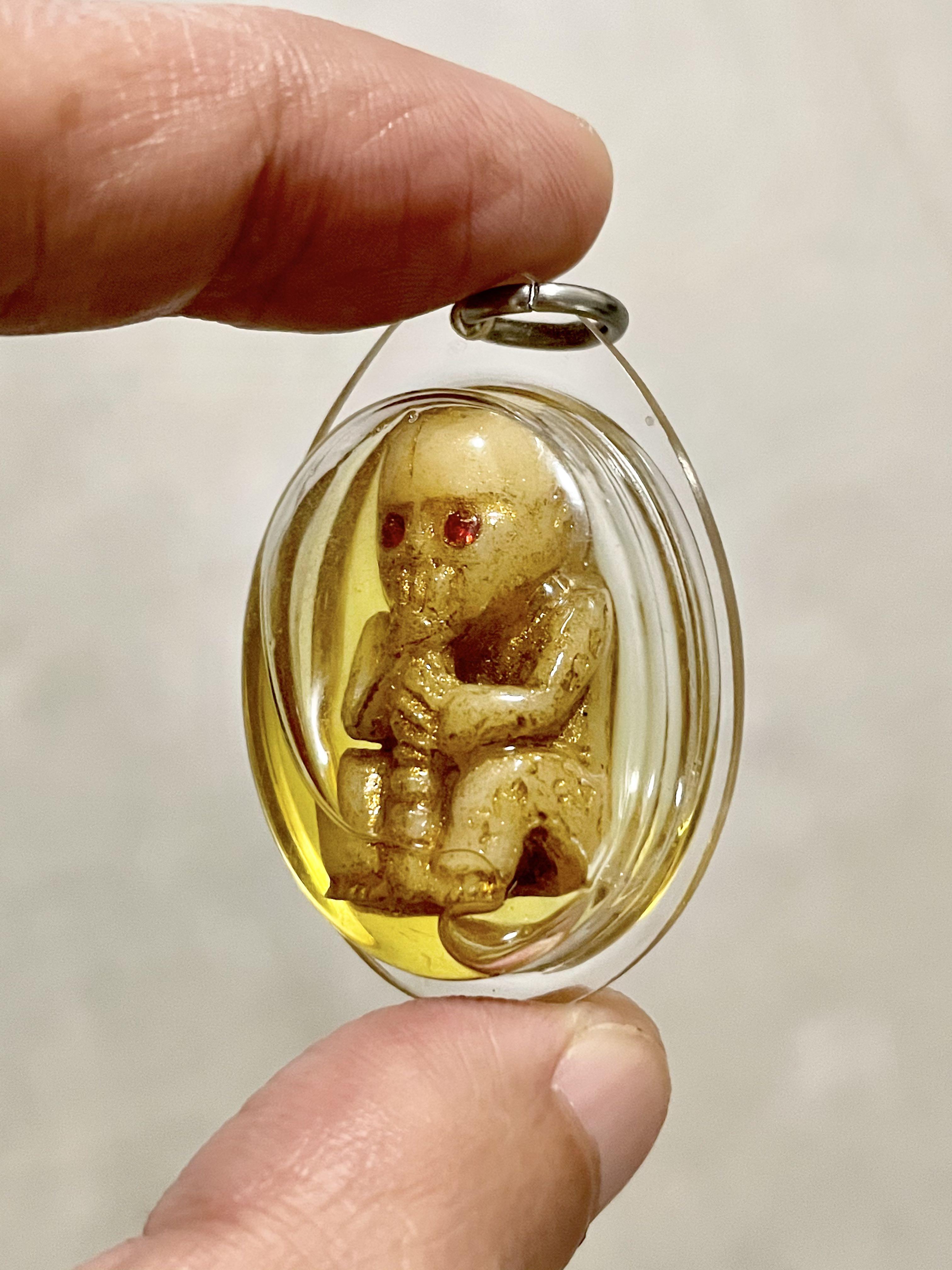 Lp Pinak Golden Boy Kumantong Dood Rok Chang Na Man Hom Takrut BE 2510 ...