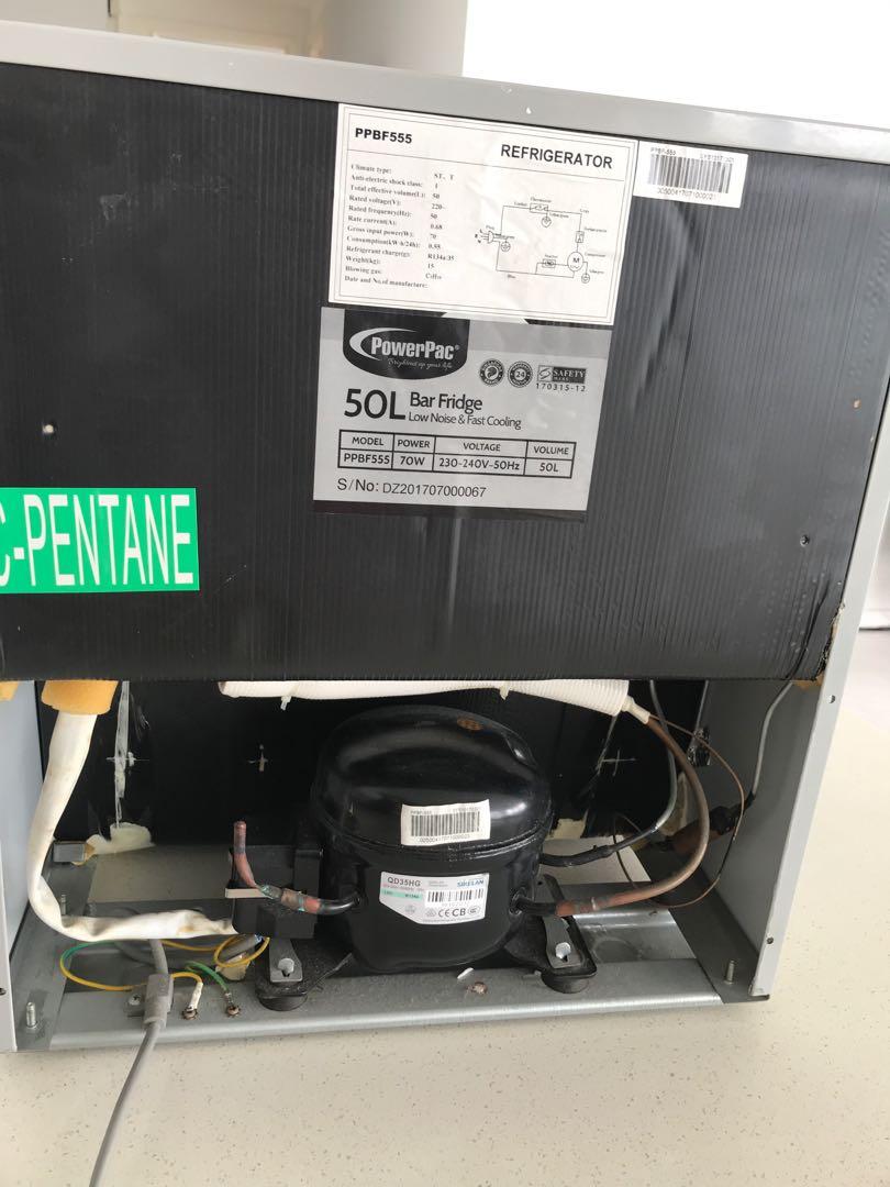 Mini Fridge 50 L, Home Appliances, Kitchenware on Carousell