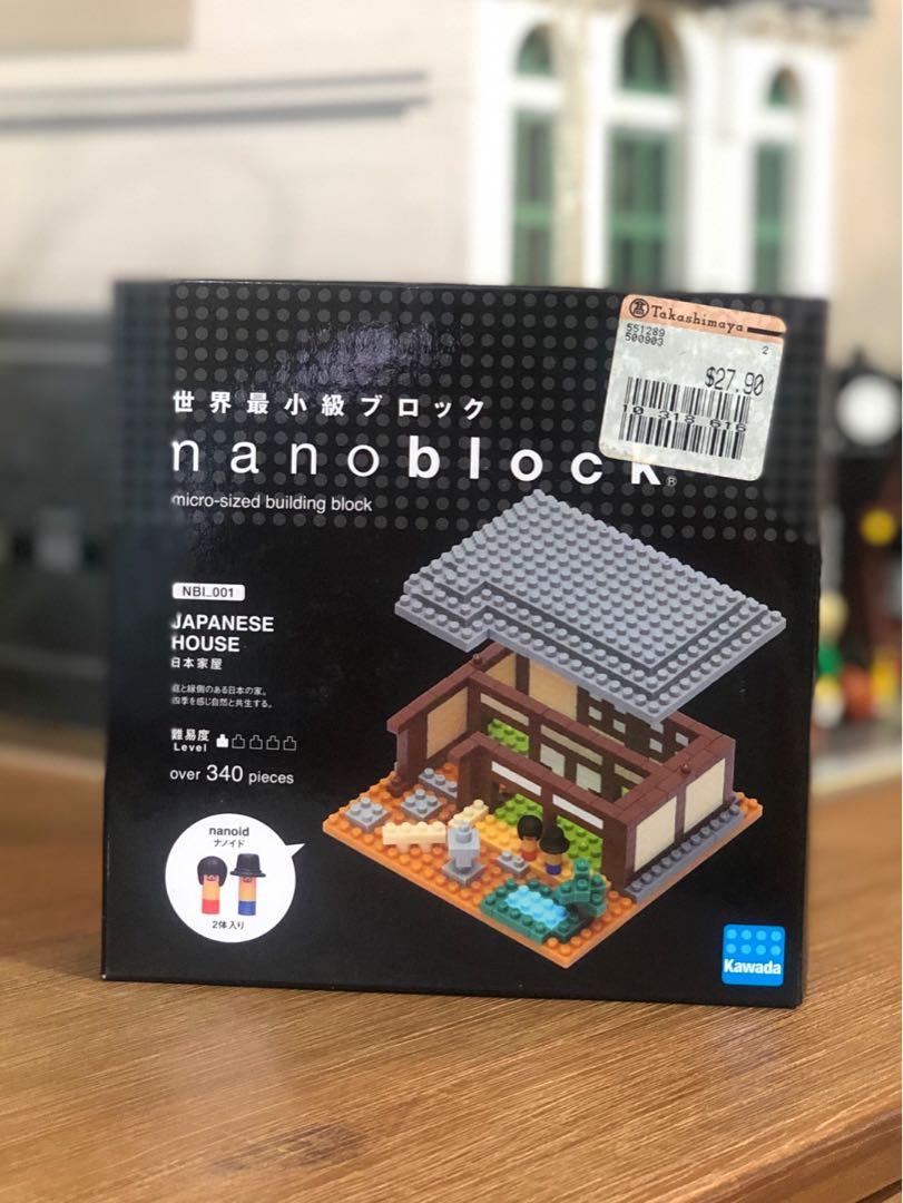 Nanoblock Japanese House, Toys & Games, Bricks & Figurines on Carousell