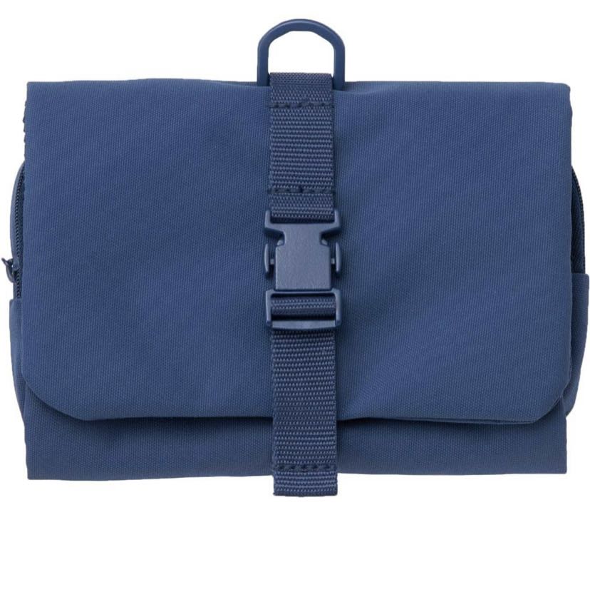 New Muji toiletries bag (navy), Women's Fashion, Bags & Wallets, Tote ...