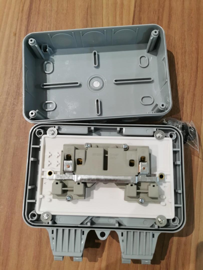 OEM waterproof power socket, TV & Home Appliances, Electrical, Adaptors ...