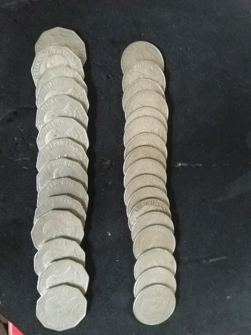 Old Coin 2 piso kalabaw , 1 piso niyog., Hobbies & Toys, Memorabilia ...