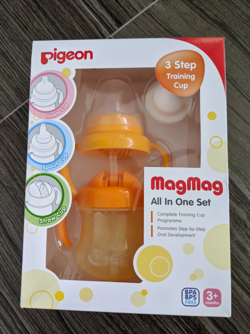 Pigeon Mag Mag All In One Set, Babies & Kids, Nursing & Feeding ...