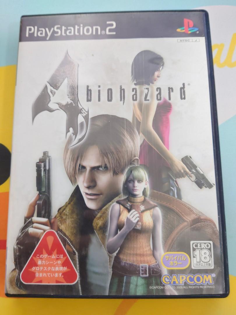 PS2 biohazard 4 生化危機 4 日版, 電子遊戲, 電子遊戲, PlayStation - Carousell