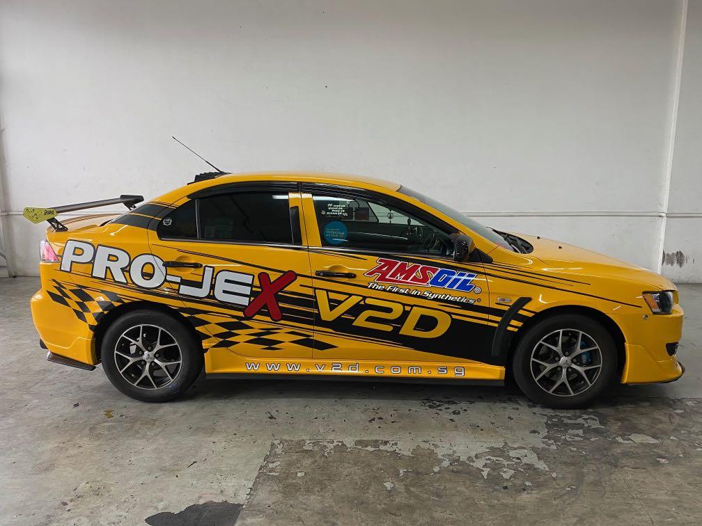 Racing Track Car Sticker Decals, Car Team Decal Logo, Animation Sticker ...