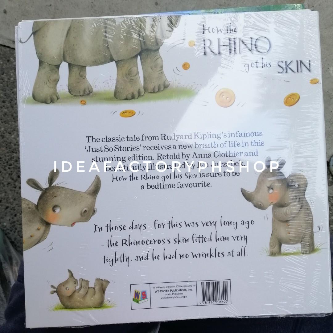 Rudyard Kipling Storybook How The Rhino Got His Skin Bedtime Storybook ...