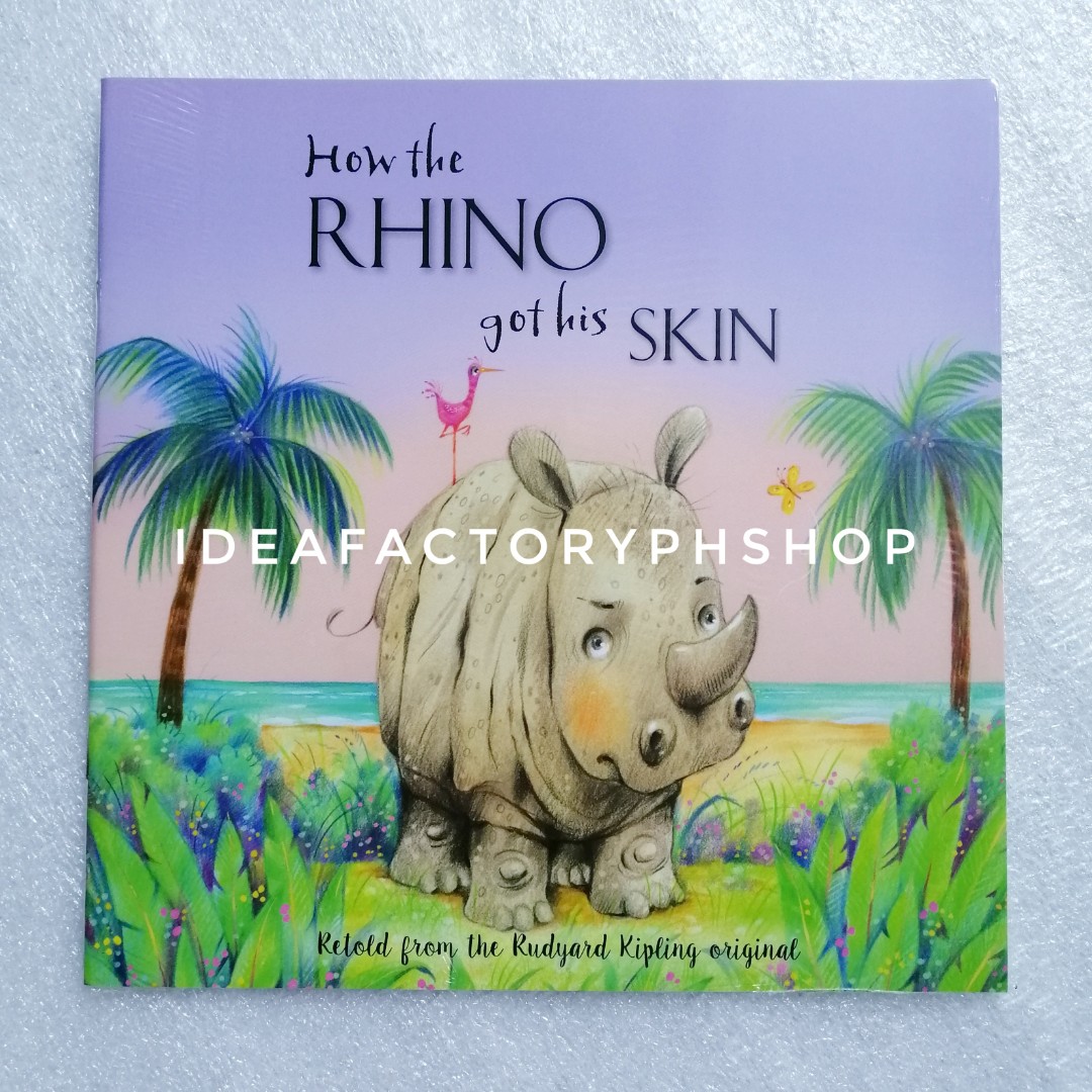Rudyard Kipling Storybook How The Rhino Got His Skin Bedtime Storybook ...