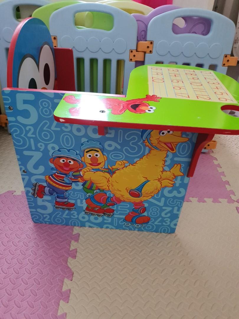 Sesame street kids table, Babies & Kids, Baby Nursery & Kids Furniture ...