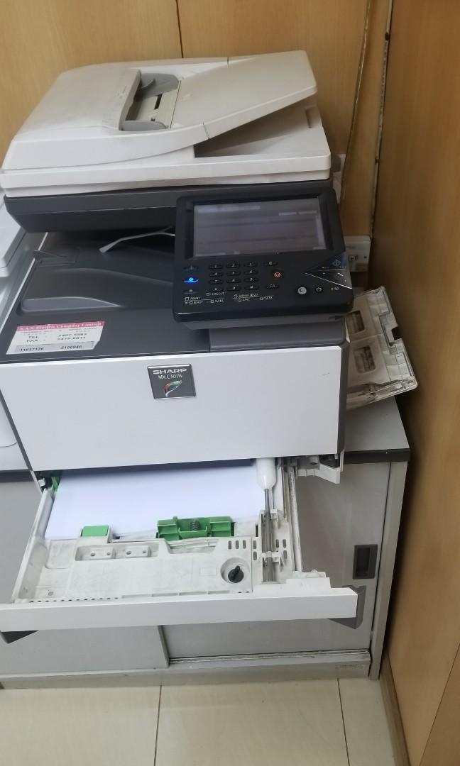Sharp MX-C301W Printer, 電腦＆科技, 打印機及影印機 - Carousell