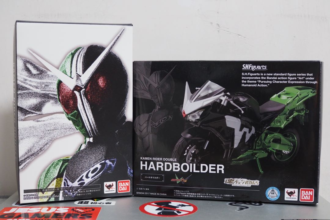 S.H.Figuarts Kamen Rider Double W Cyclone Joker 6-inch collectible ...