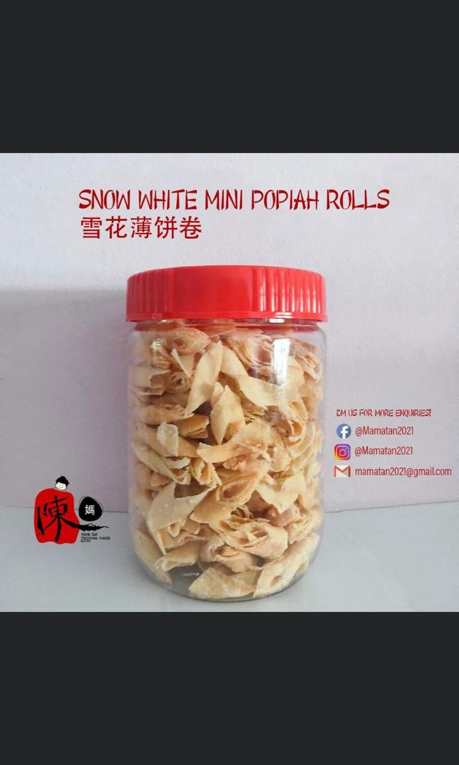 Snow white mini popiah rolls, Food & Drinks, Packaged & Instant Food on ...