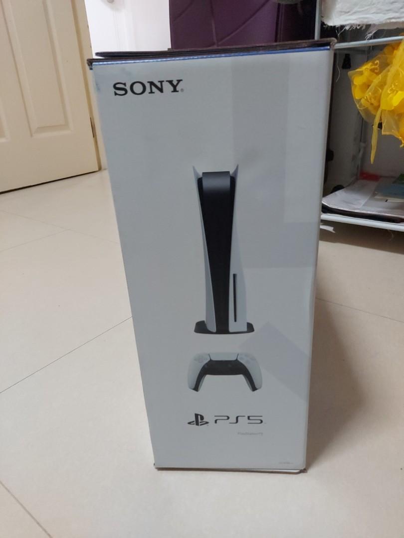 Sony ps5 box, Video Gaming, Video Game Consoles, PlayStation on Carousell
