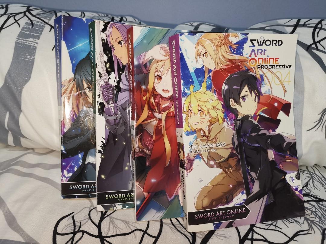 Sword Art Online Progressive English Light Novel Volume 1 to 4, Hobbies ...