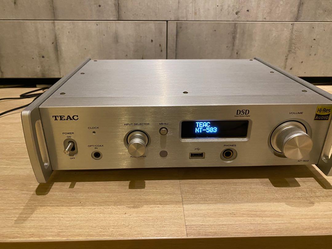 SOLD: FS: TEAC NT-503 Network Streamer DAC Preamp Headphone Amplifier |﻿ Stereo, Home Cinema ...