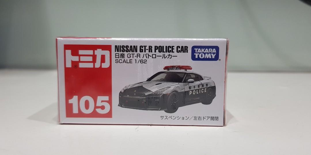 Tomica #105 Nissan GT-R Police Car, Hobbies & Toys, Toys & Games on ...