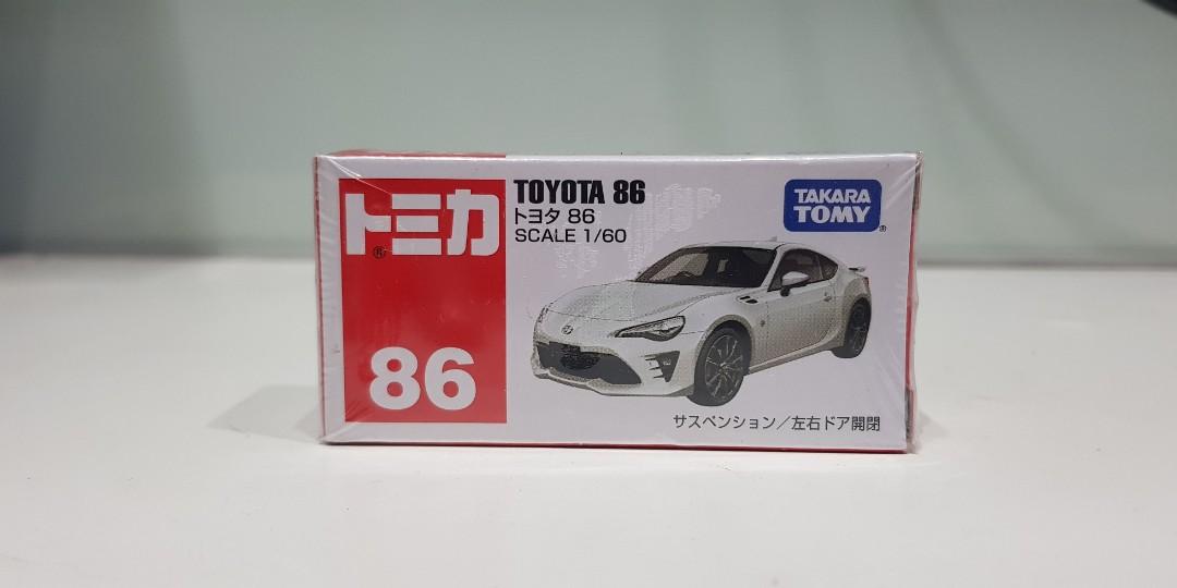 Tomica #86 Toyota 86, Hobbies & Toys, Toys & Games on Carousell