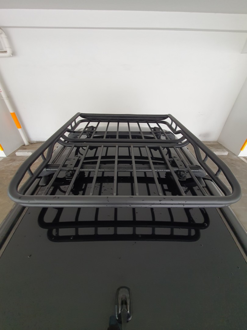 Toyota Rush, Roof Rack + Basket, Car Accessories, Accessories on Carousell