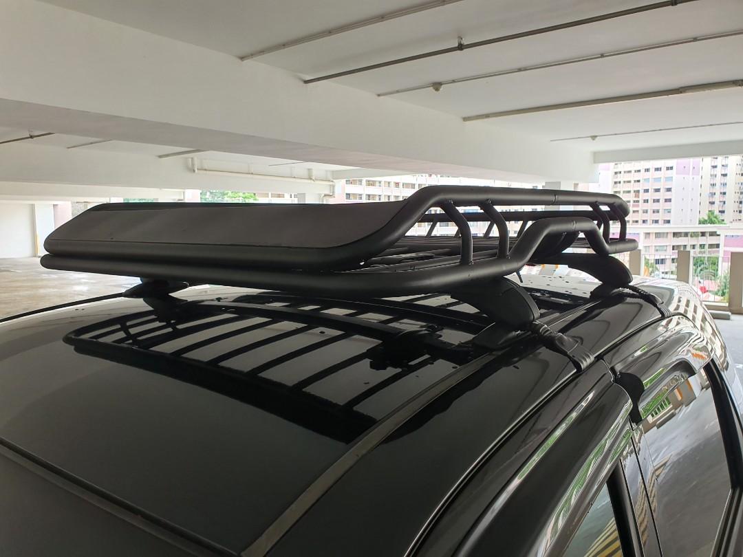 Toyota Rush, Roof Rack + Basket, Car Accessories, Accessories on Carousell
