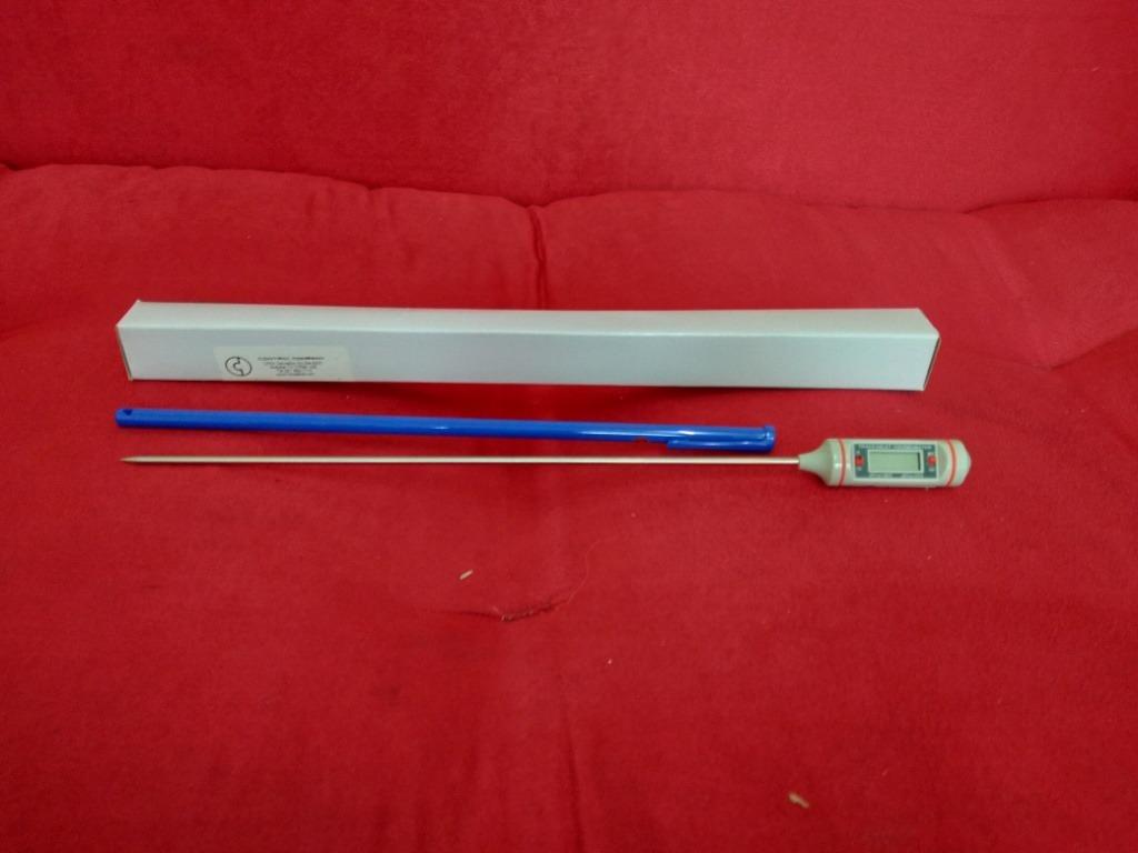 TRACEABLE 4353, Long Stem Thermometer, Stem Thermometer, Lollipop ...