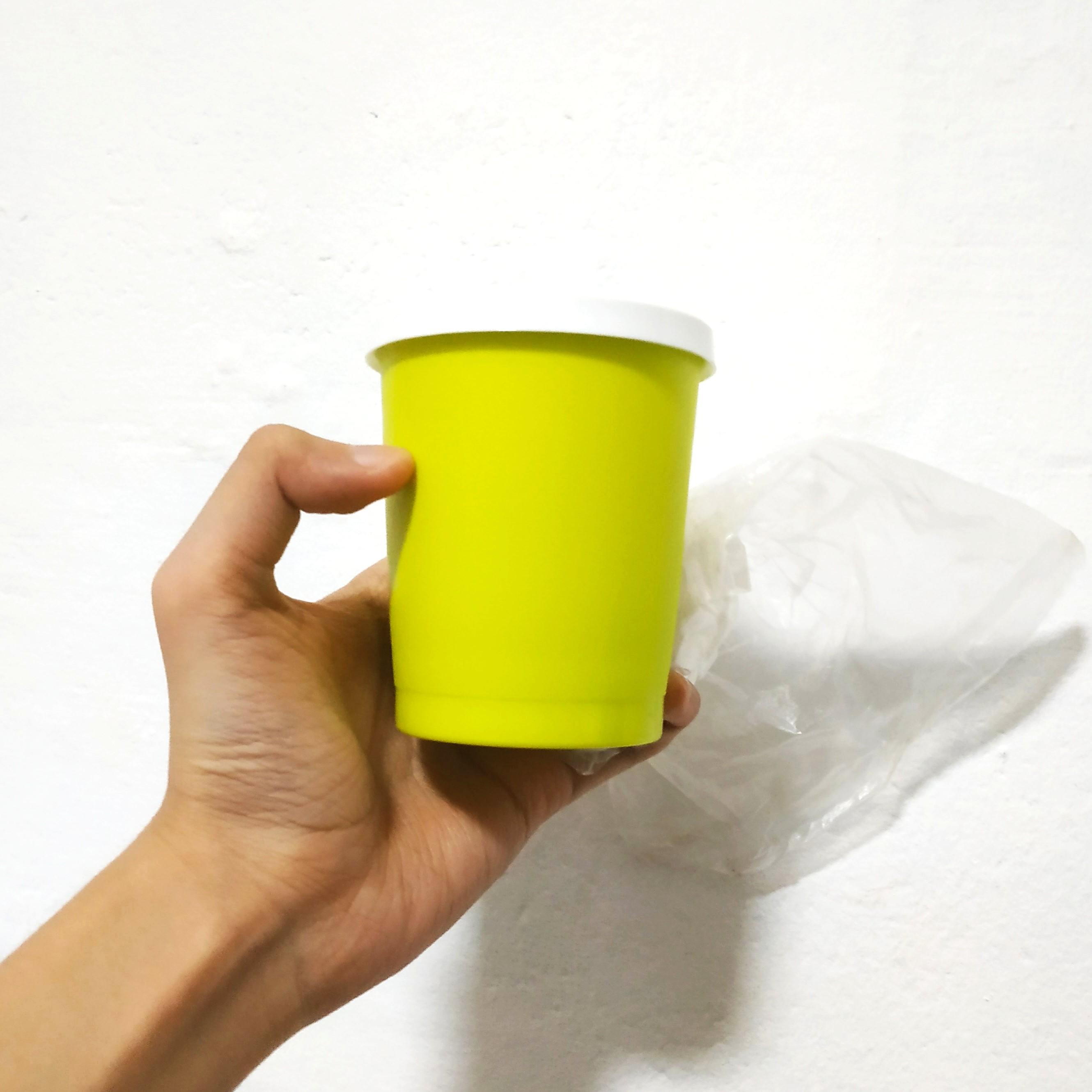 Tupperware 180 ml Lucky Pretty Pastel Travel Petite Round Tumbler Cup ...