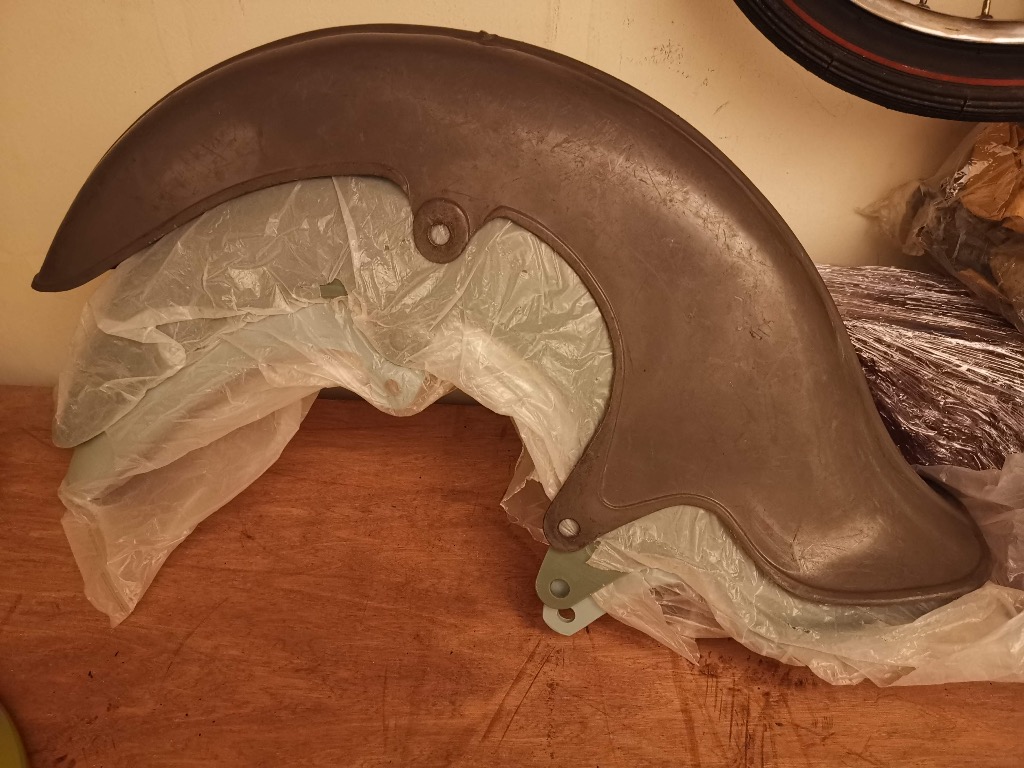 Vintage Classic Honda Cub front fenders, Motorcycles, Motorcycle ...