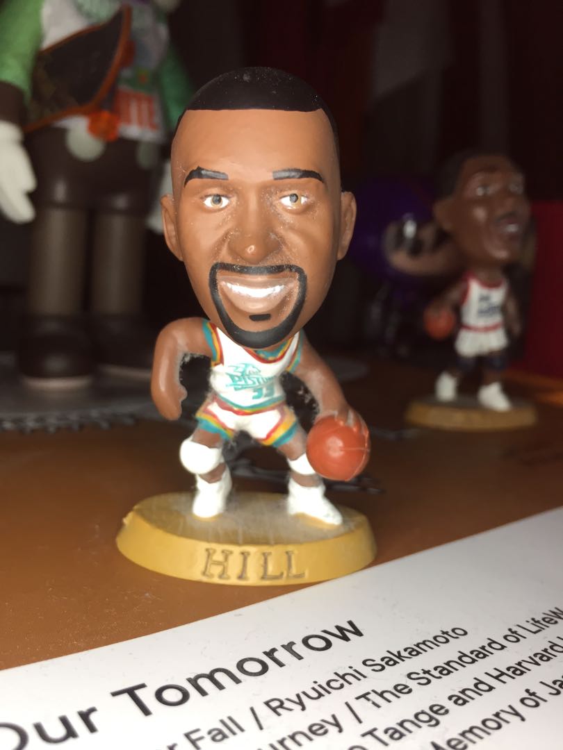 VINTAGE 1997 NBA FIGURE Pistons 33 HILL, Hobbies & Toys, Collectibles ...