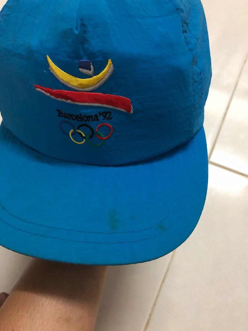 Vintage Nylon Barcelona 1992 Olympic Cap, Men's Fashion, Watches ...