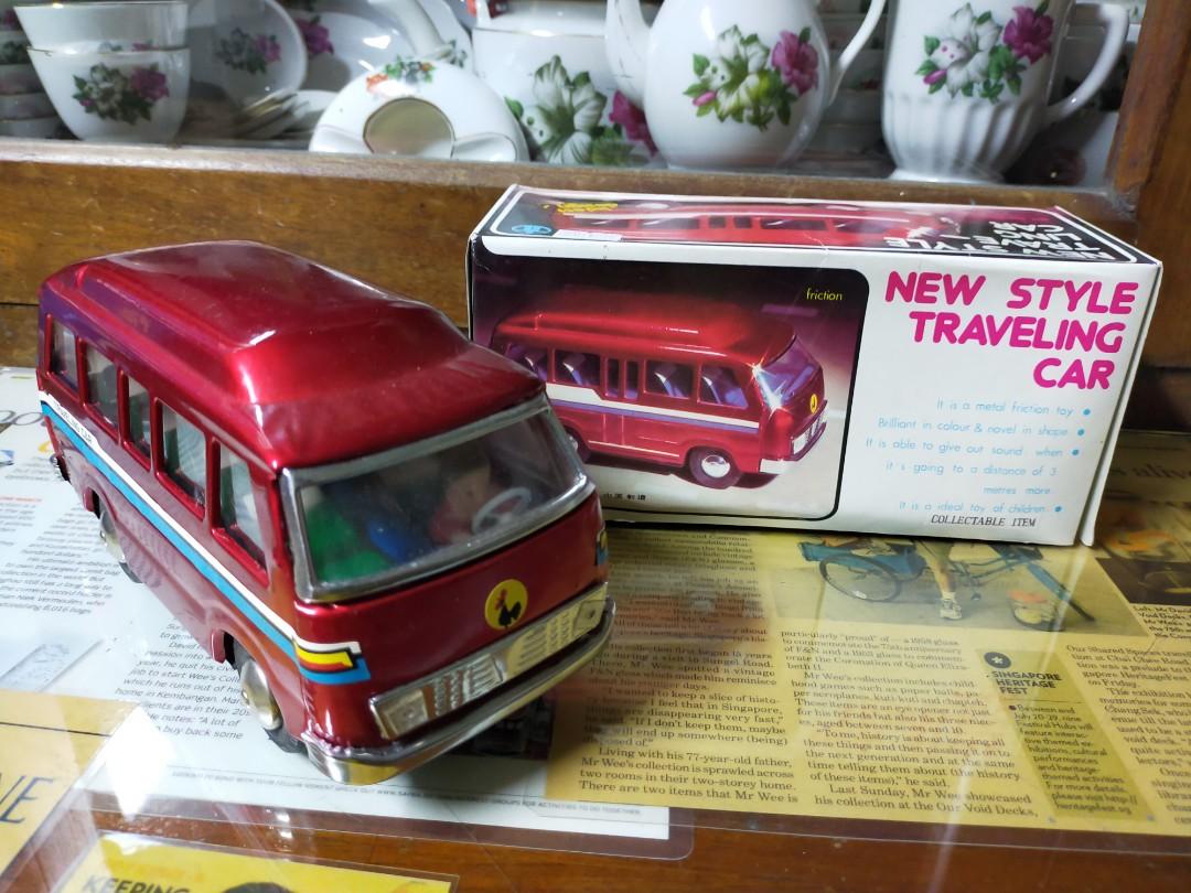 Vintage Bus Tin Toy (New Old Stock), Hobbies & Toys, Memorabilia ...