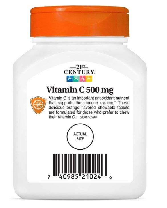 6 mths Expiry - Special Price ***Vitamin C 500 mg Chewable Tablets ...