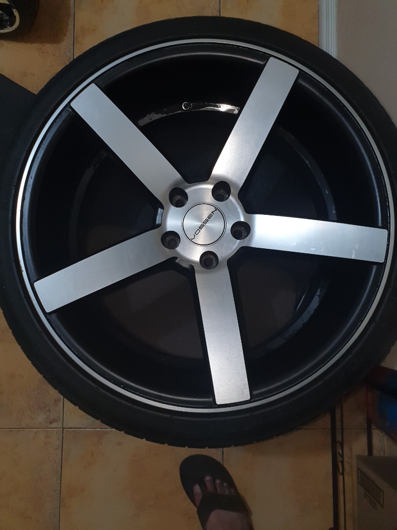 Vossen 19s and Tires, Car Parts & Accessories, Mags and Tires on Carousell