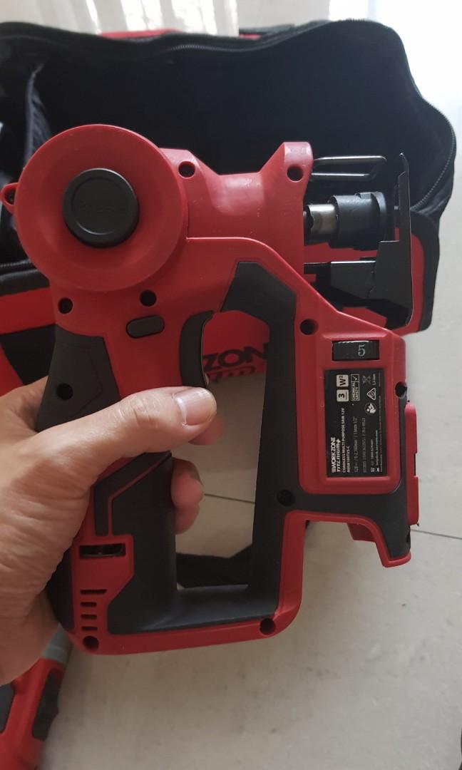 Workzone cordless power tools 3 unit combo, Commercial & Industrial ...