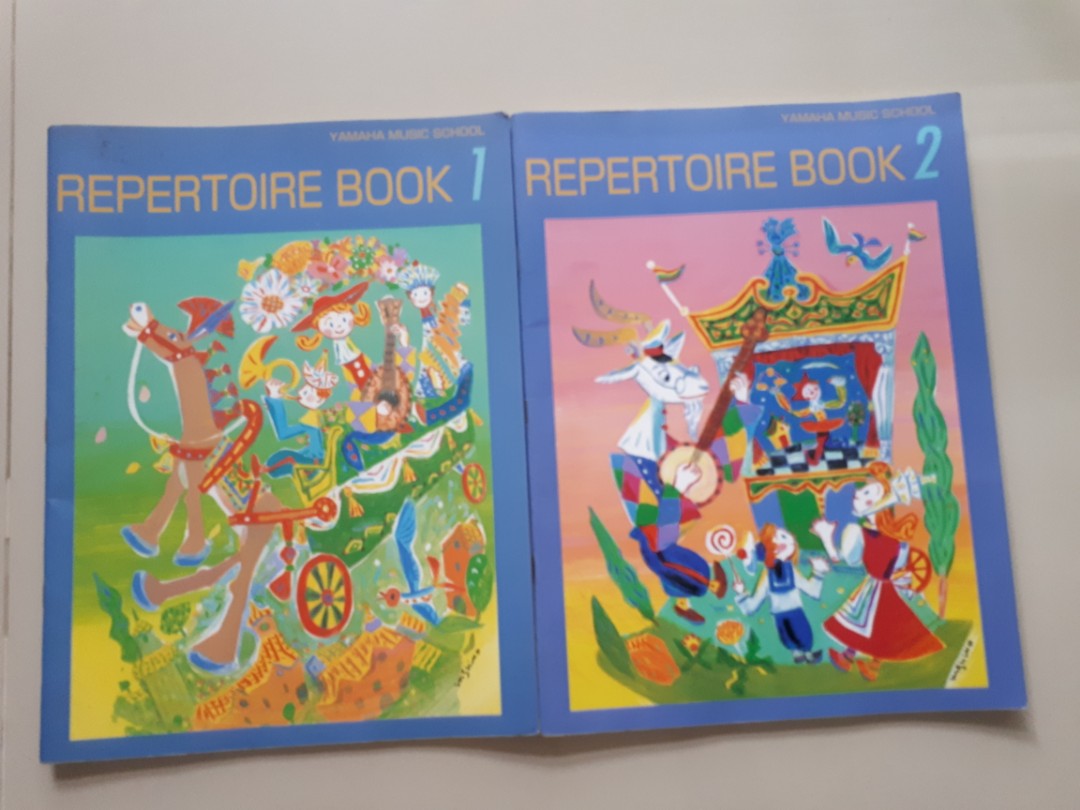 Yamaha repertoire book 1 and 2 with CDs., Hobbies & Toys, Books ...