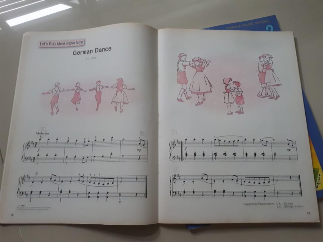Yamaha repertoire book 1 and 2 with CDs., Hobbies & Toys, Books ...